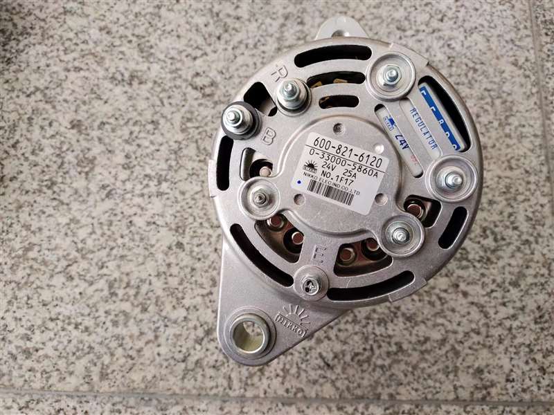 NIKKO 6D105 ALTERNATOR 600-821-6110 600-821-6120 600-821-6130 600-821-6140 600-821-6150 600-821 ...